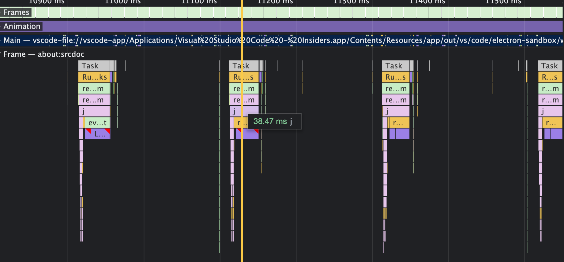 Crash when notebook scrolling is on and a lot of output is streamed in · Issue #182636 ...