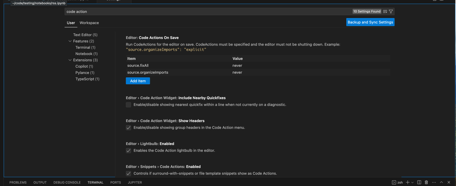 Settings Editor Overlaps With Editor Group Highlight · Issue 194582 · Microsoftvscode · Github