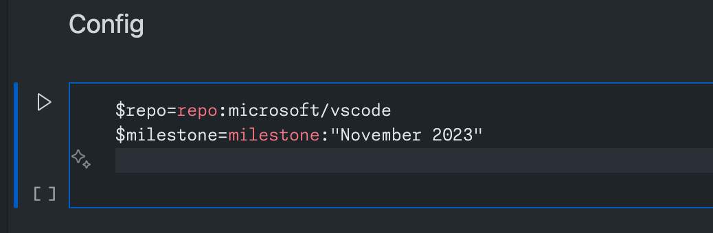 Sparkle icon on editor gutter feels off in notebook · Issue #197953 · microsoft/vscode · GitHub