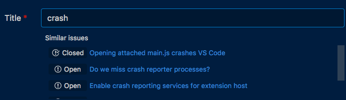 Issue reporter: icon for duplicate issues are not aligned · Issue ...