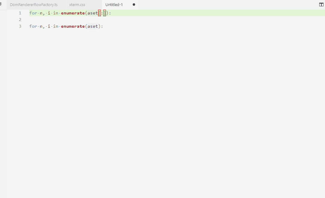 No Indentation In Next Line With More Than One Colons In A Line · Issue 50582 · Microsoft