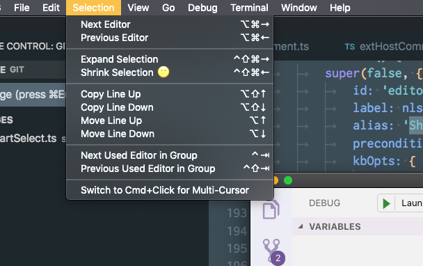 Reactions faded in context menu · Issue #110399 · microsoft/vscode · GitHub
