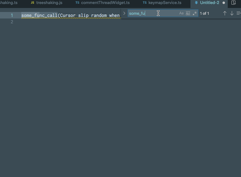 Cursor select strings becomes drag · Issue #77967 · microsoft/vscode ...