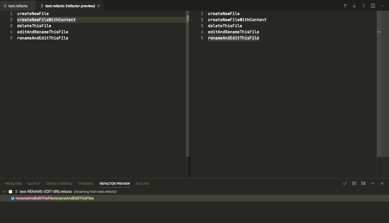 Refactor Preview Wrong Diff View · Issue 89546 · Microsoftvscode · Github 2321