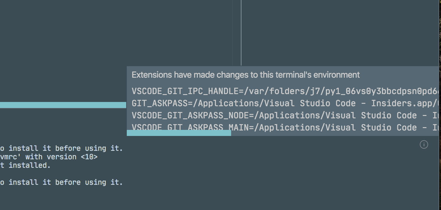 Terminal: environment variables hover text covered by scrollbar · Issue #96740 · microsoft ...