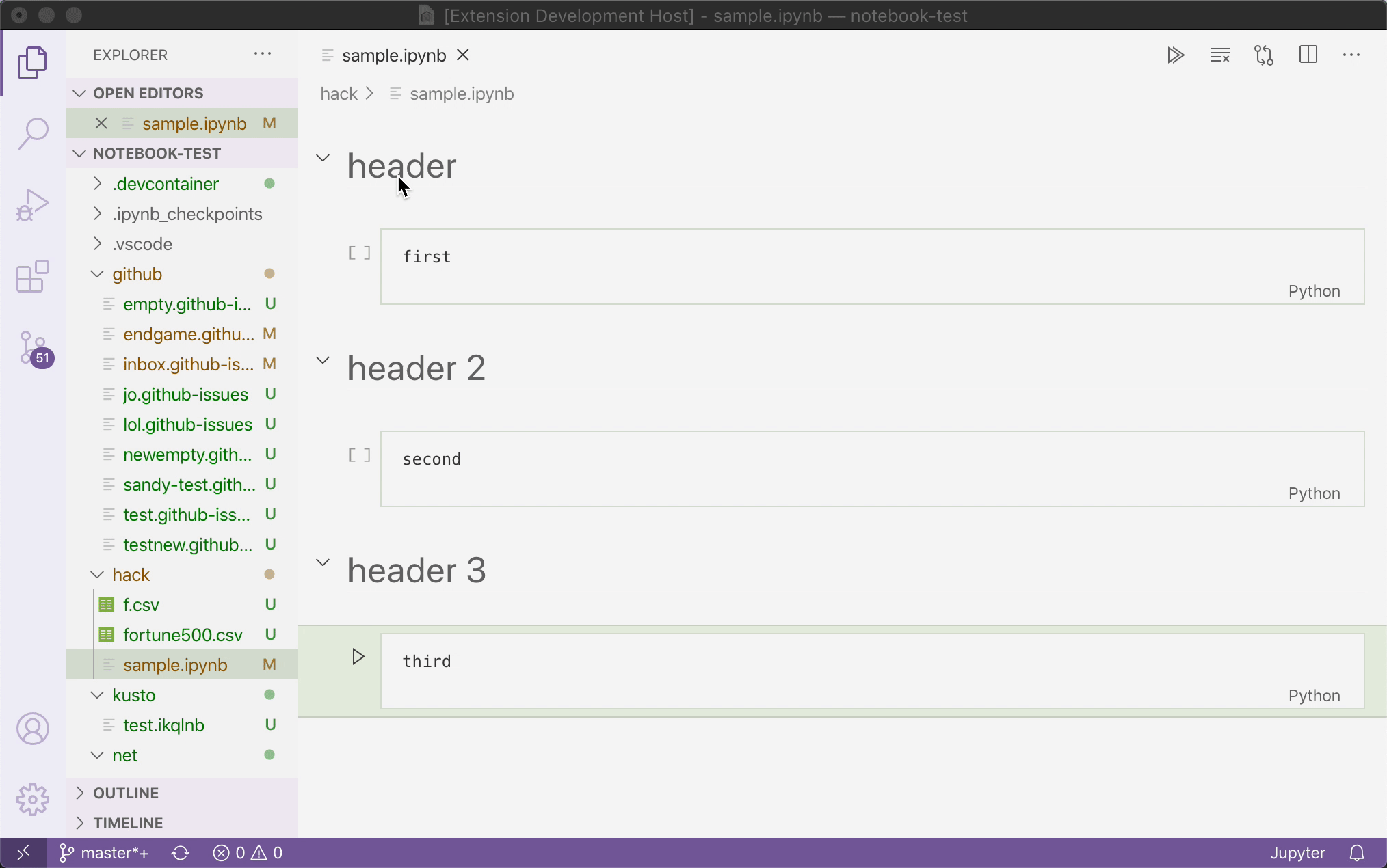 DND markdown cell to the end of document miss layout · Issue #104397 ...