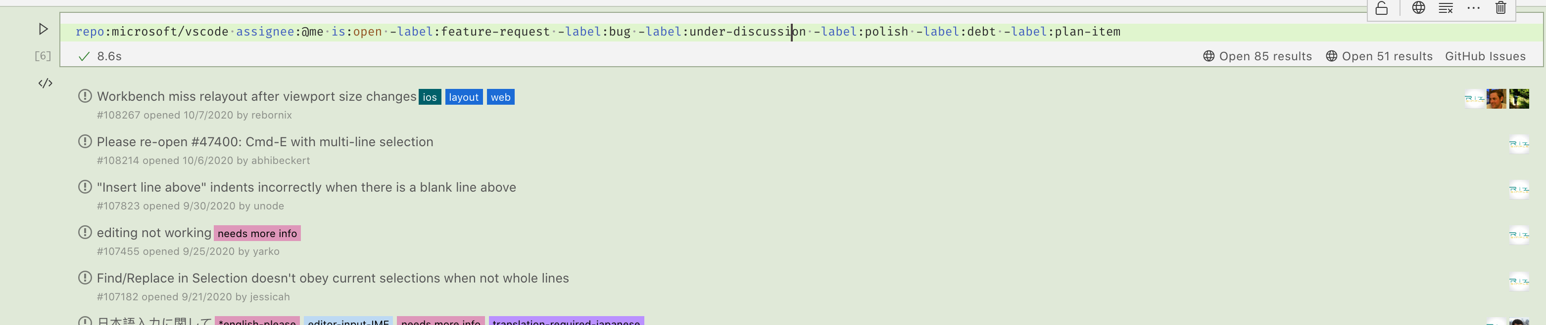 Legacy Status Bar Item Not Disposed · Issue 73 · Microsoftvscode Github Issue Notebooks · Github 