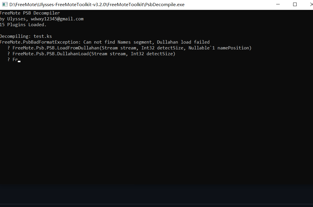 [PsbDecompile]Fail to convert scn files to json files · Issue #88 · UlyssesWu/FreeMote · GitHub