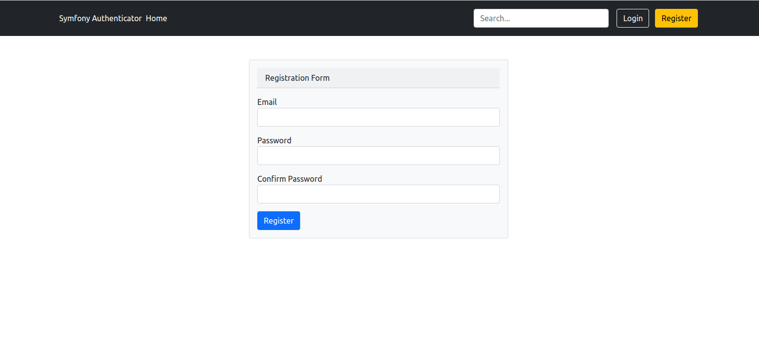 Github Codeplatter Symfony 5 Authenticator Skeleton This Is A Skeleton Project Showcasing New