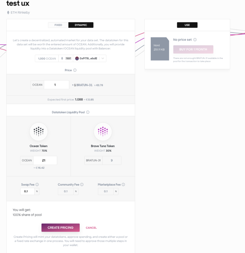 Publish form · Issue #862 · oceanprotocol/market · GitHub