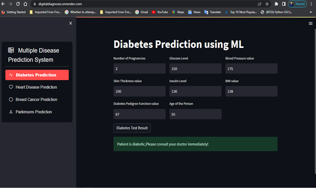 GitHub - picoders1/Multiple-Disease-Detection-System-Deployment-on-Cloud: Disease detection ...