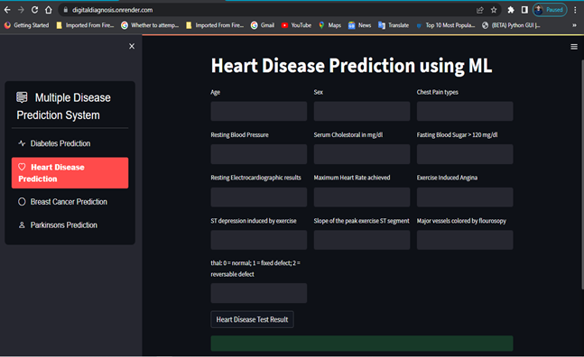 GitHub - picoders1/Multiple-Disease-Detection-System-Deployment-on-Cloud: Disease detection ...