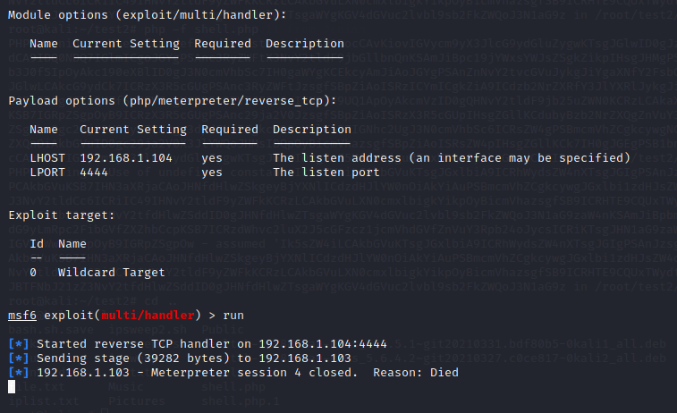 Meterpreter Session Closed Reason Died · Issue 15450 · Rapid7metasploit Framework · Github 