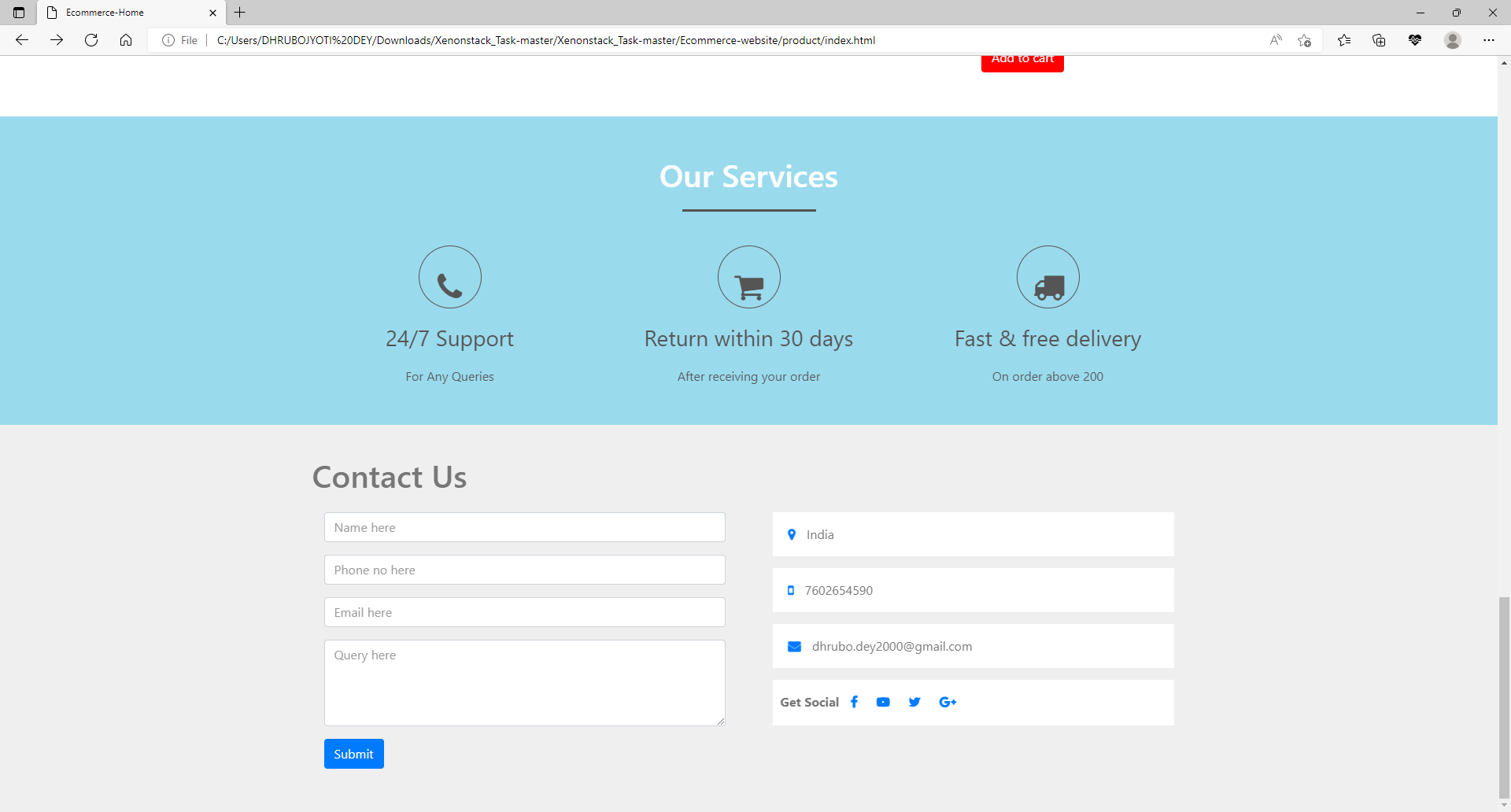 GitHub - DhtubojyotiDey/Xenonstack_project