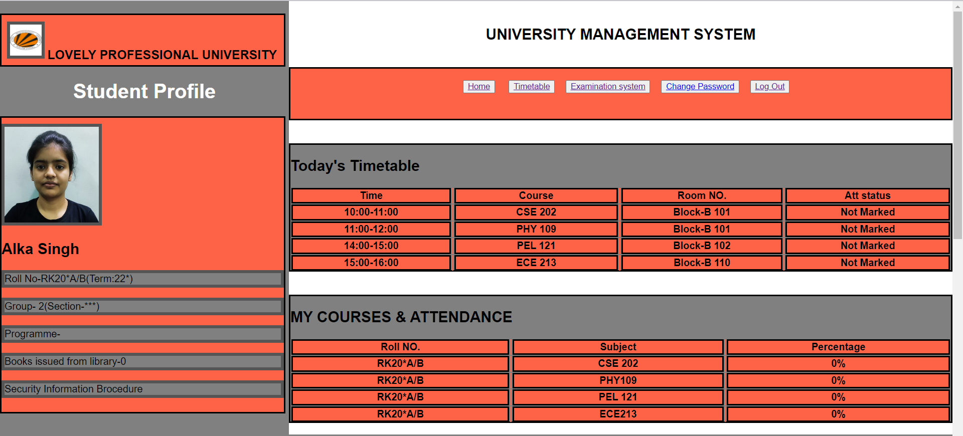Github - Alkasingh2912 University-management-system: Created A Simple 