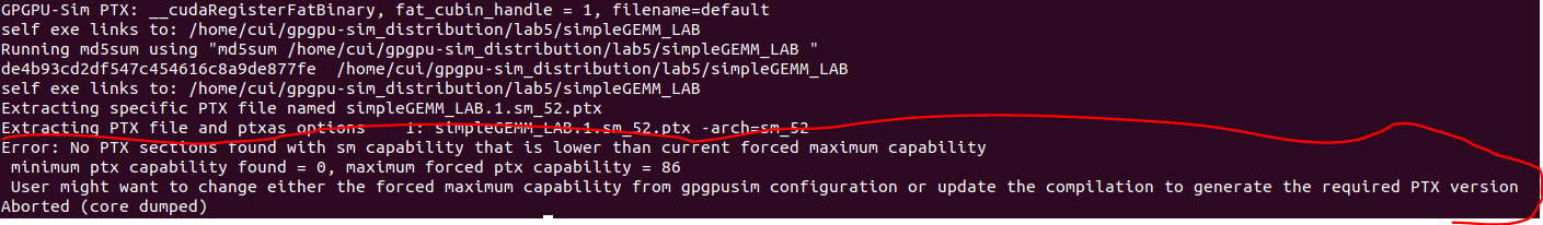 GEMM 运行时报错 · arcsysu SYSU-ARCH · Discussion #23 · GitHub