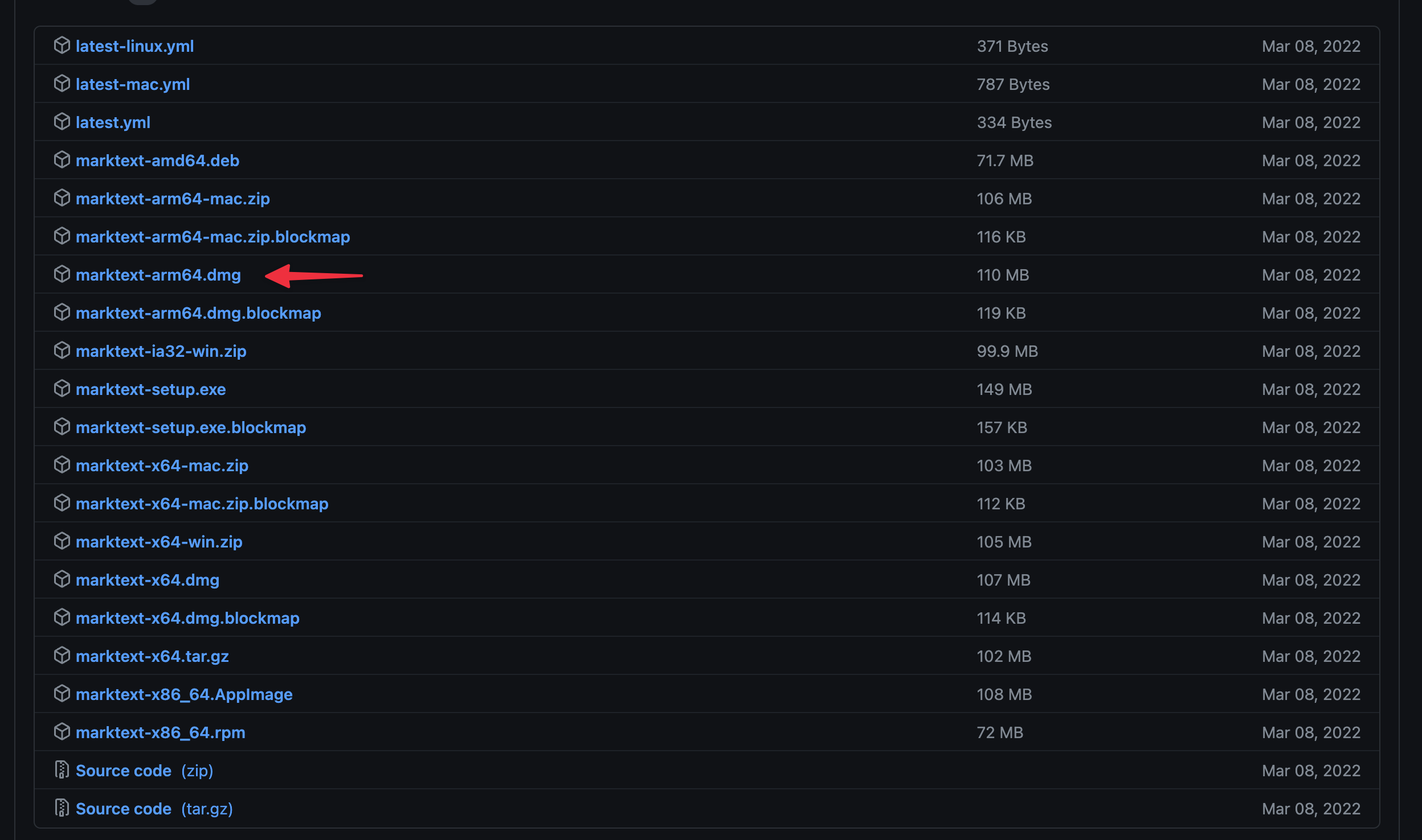 [BUG]: cannot open it on m1 · Issue #3333 · marktext/marktext · GitHub