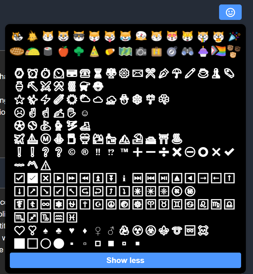 `emoji-picker` Unicode emojis are outlined · Issue #3843 ...