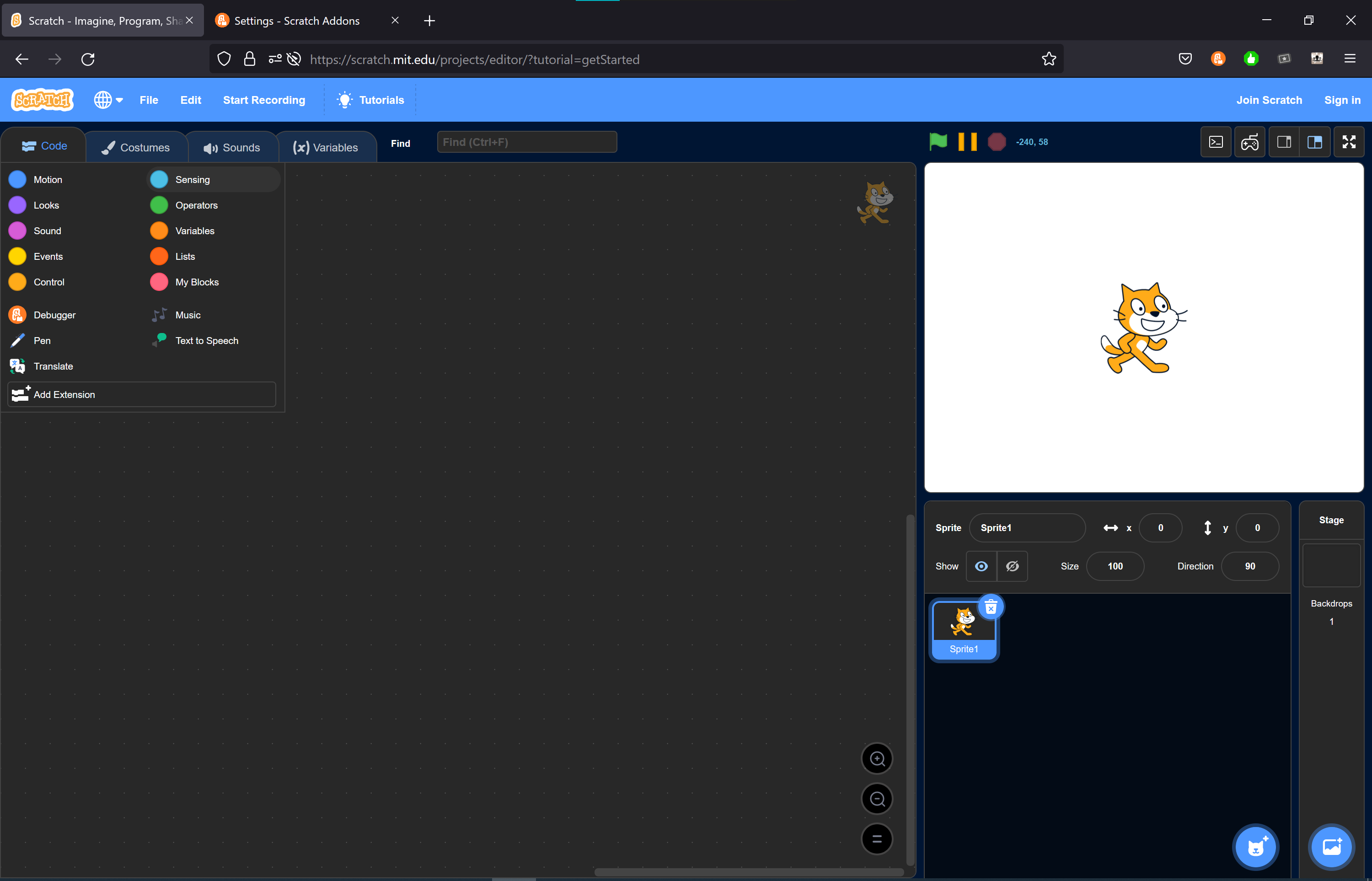 `columns` doesn't work with auto hidng block palette · Issue #3859 · ScratchAddons/ScratchAddons ...