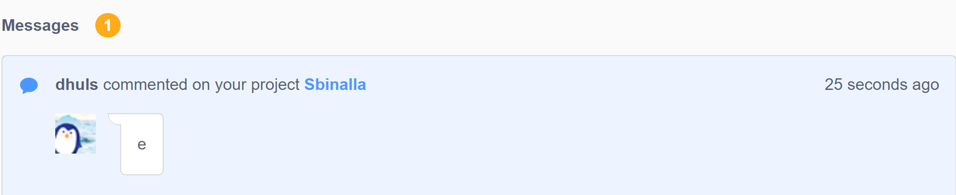 Scratch messaging only shows the peoject title on unshared projects · Issue #3916 ...