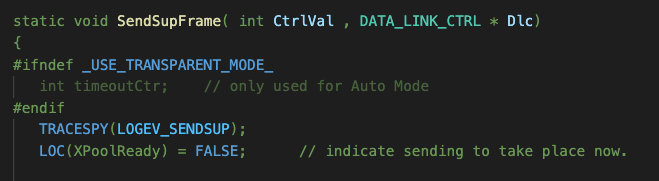 Code is being commented out without the use of symbols to comment out ...