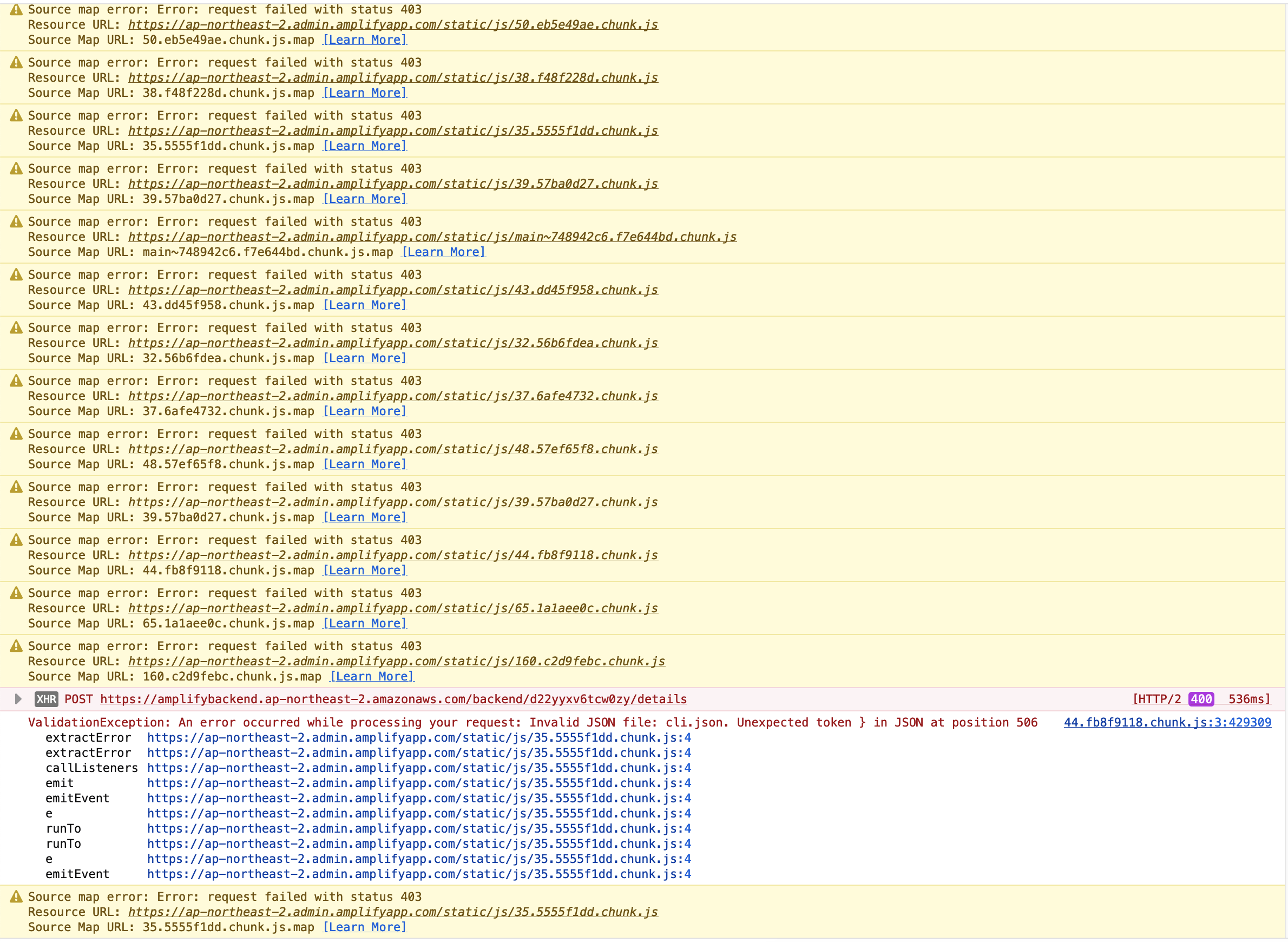 Cannot launch Amplify Studio: A valid backend environment was not specified · Issue #1068 · aws ...