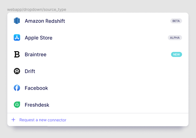add connector release stage labels to the UI · Issue #9711 · airbytehq/airbyte · GitHub