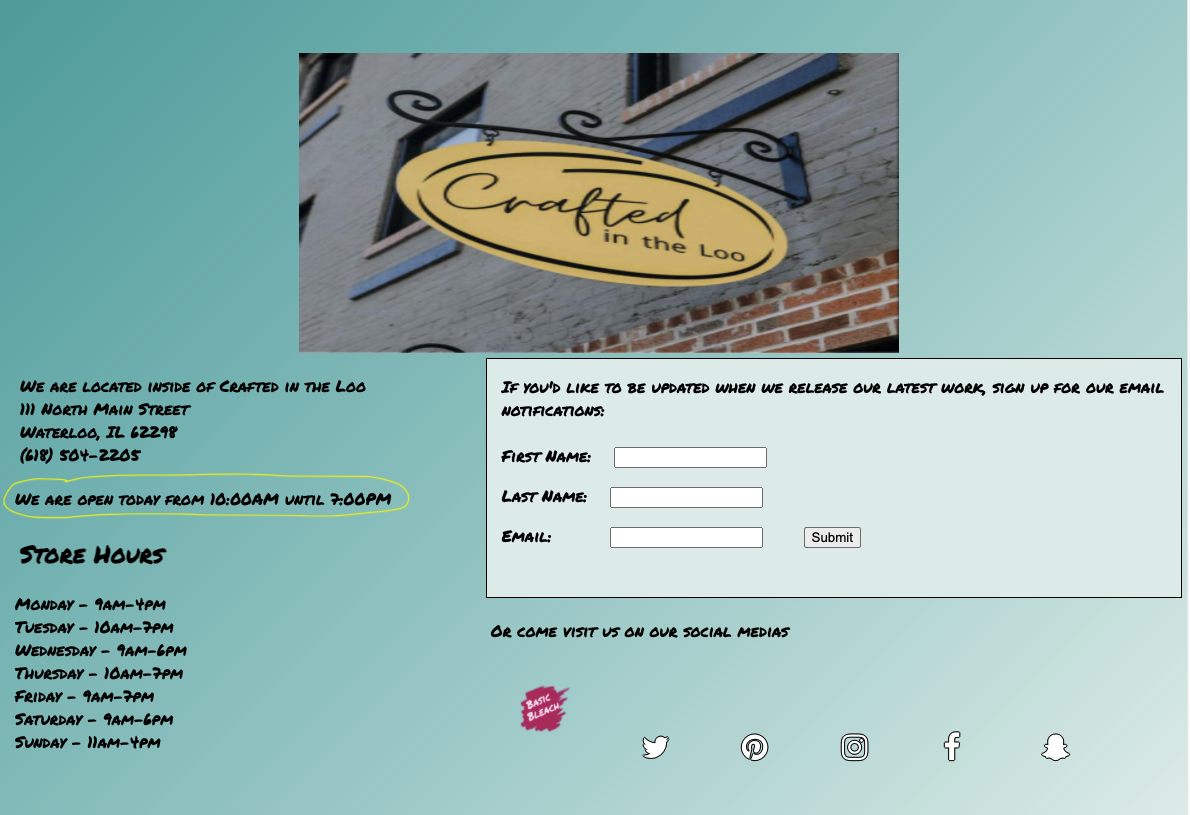 GitHub - JAReichert/Basic-Bleach: Front-end project