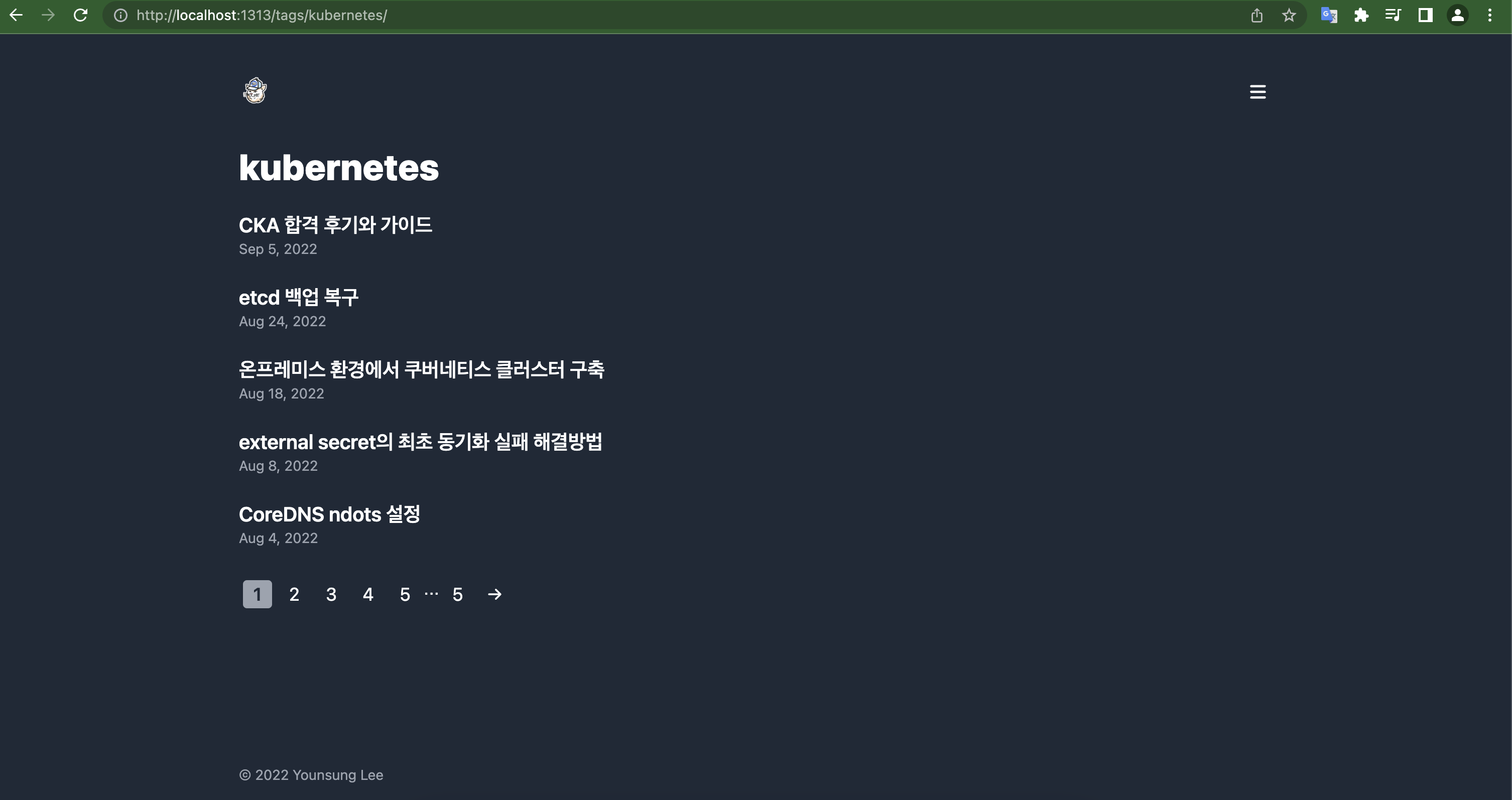 Pagination bar is duplicated in term page · Issue #366 · jpanther/congo · GitHub