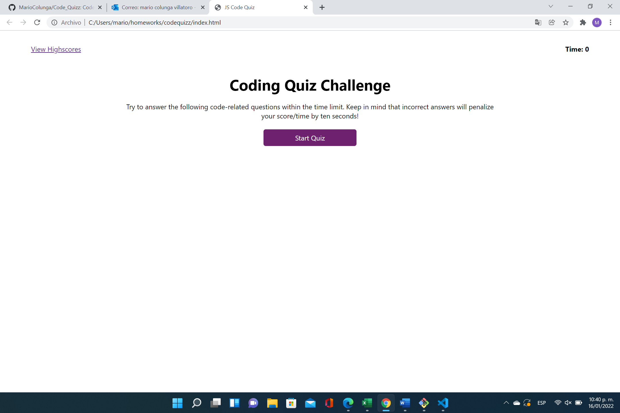 GitHub - MarioColunga/Code_Quizz: Code_Quizz