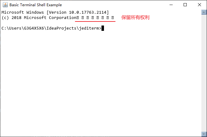 How to set up to support Chinese display · Issue #215 · JetBrains/jediterm · GitHub