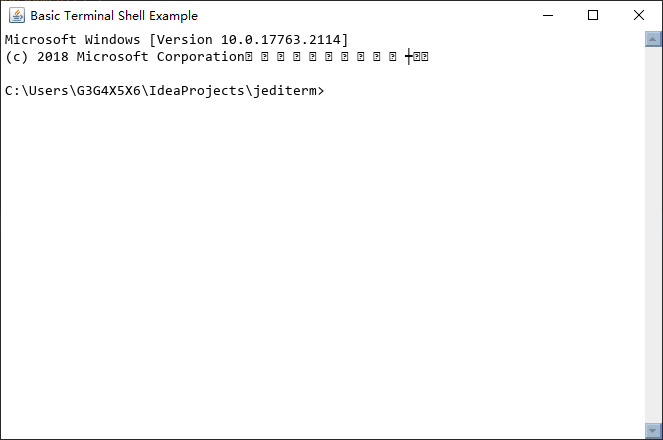 How to set up to support Chinese display · Issue #215 · JetBrains/jediterm · GitHub