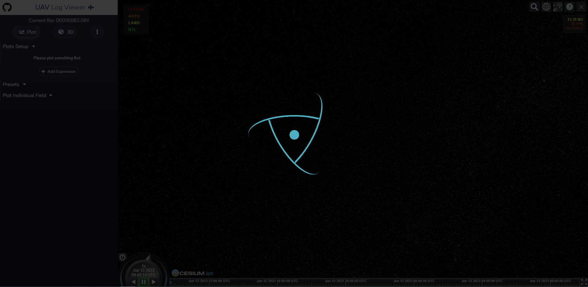 Stuck in loading page and unable to view log · Issue #395 · ArduPilot ...