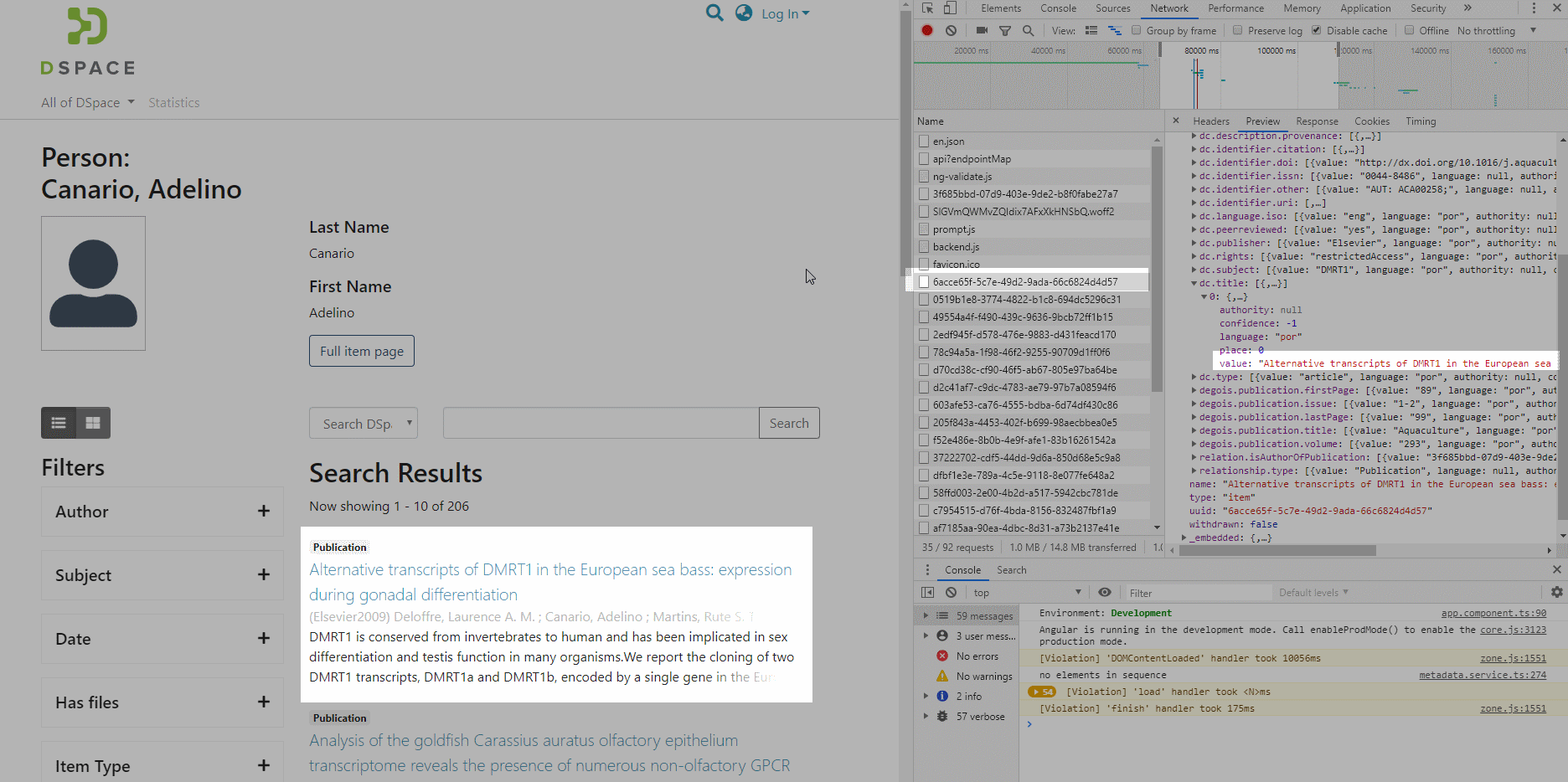 Performance issues: loading same object twice · Issue #458 · DSpace/dspace-angular · GitHub