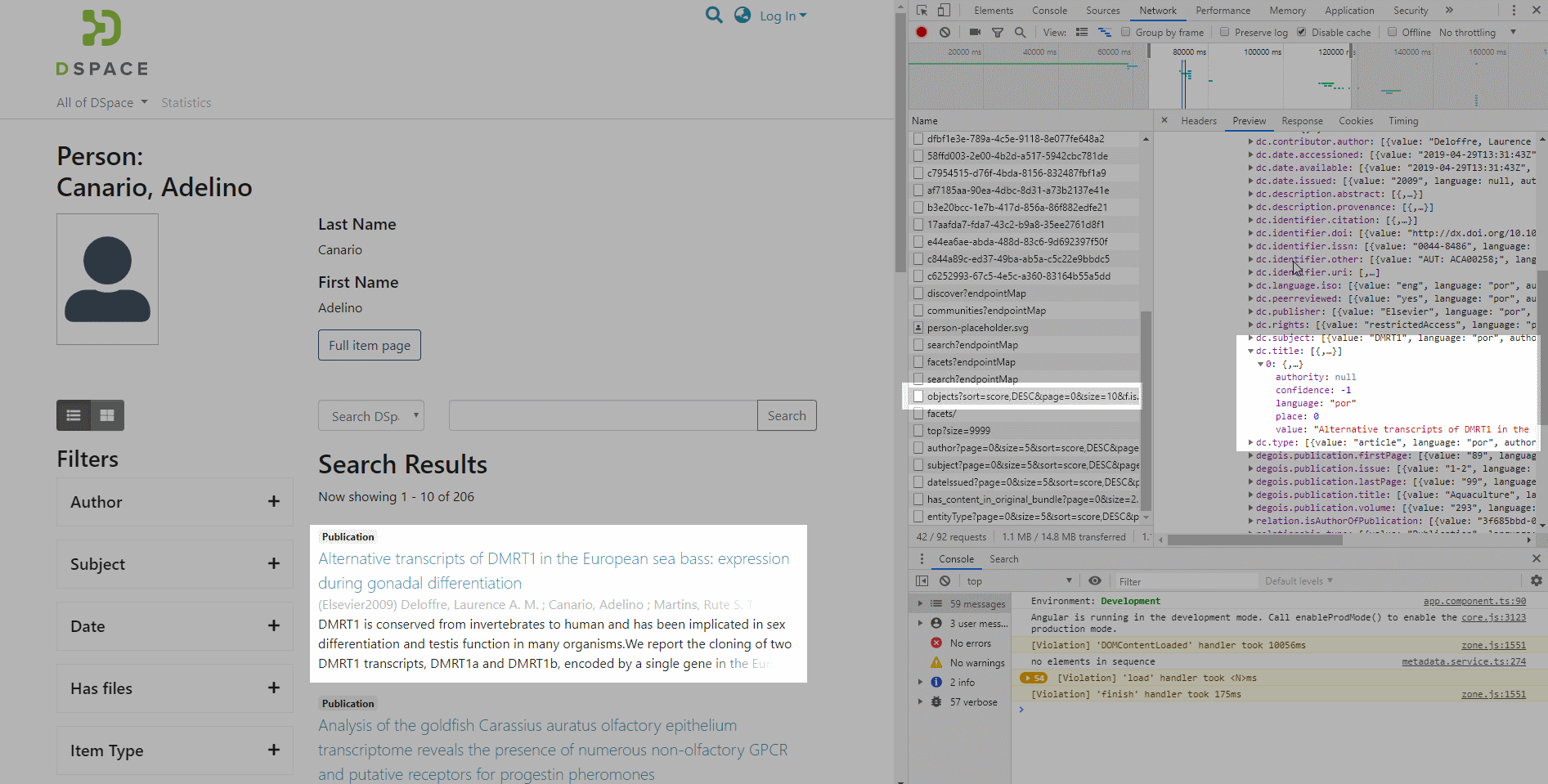 Performance issues: loading same object twice · Issue #458 · DSpace/dspace-angular · GitHub