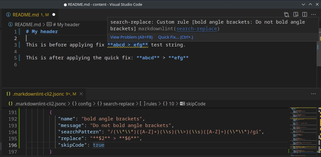 Custom Rule Errors with `undefined` · Issue #56 · OnkarRuikar/markdownlint-rule-search-replace ...