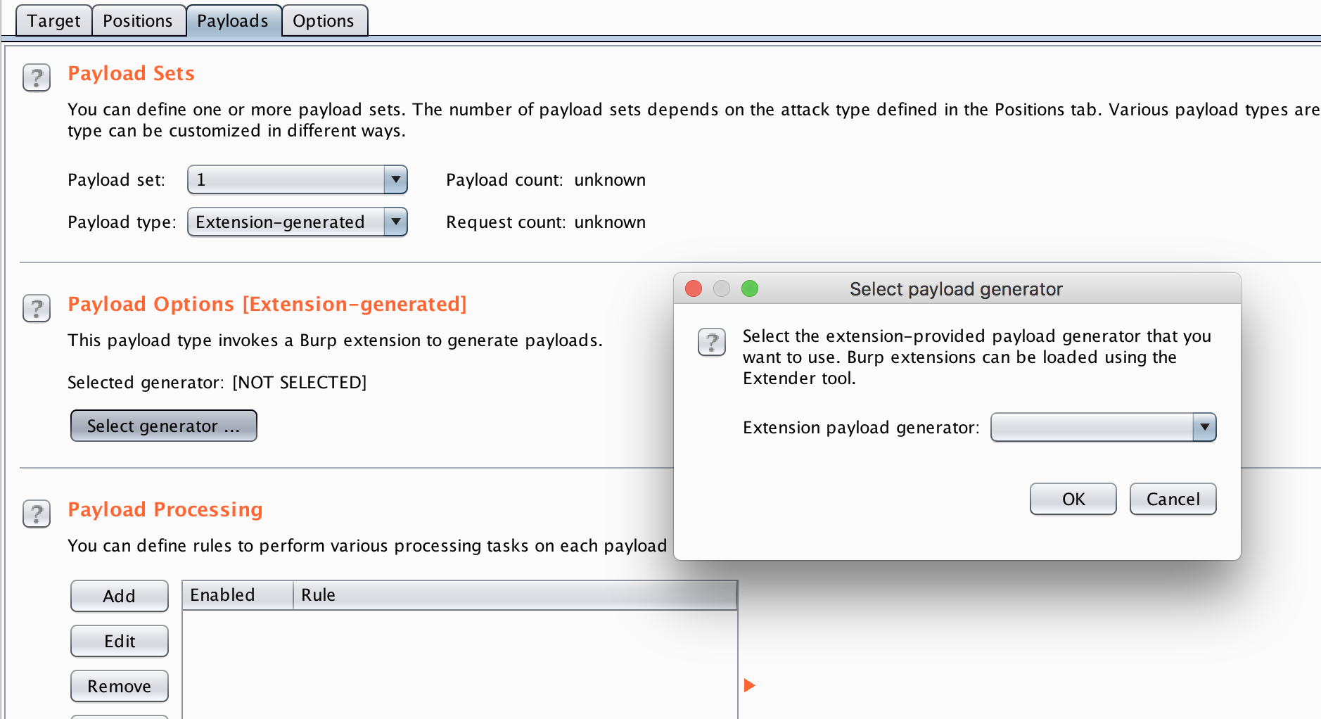 Intruder Payloads not present · Issue #1 · nccgroup/freddy · GitHub