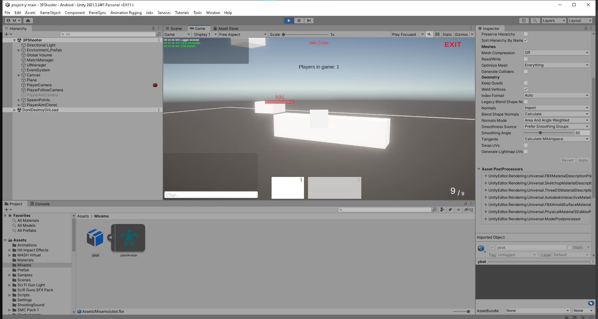 bro...........the character not showing · Issue #1 · lpdcalves/project-y · GitHub