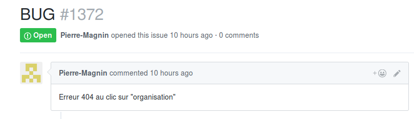 Bug sur organisation · Issue #398 · pixelhumain/co2 · GitHub