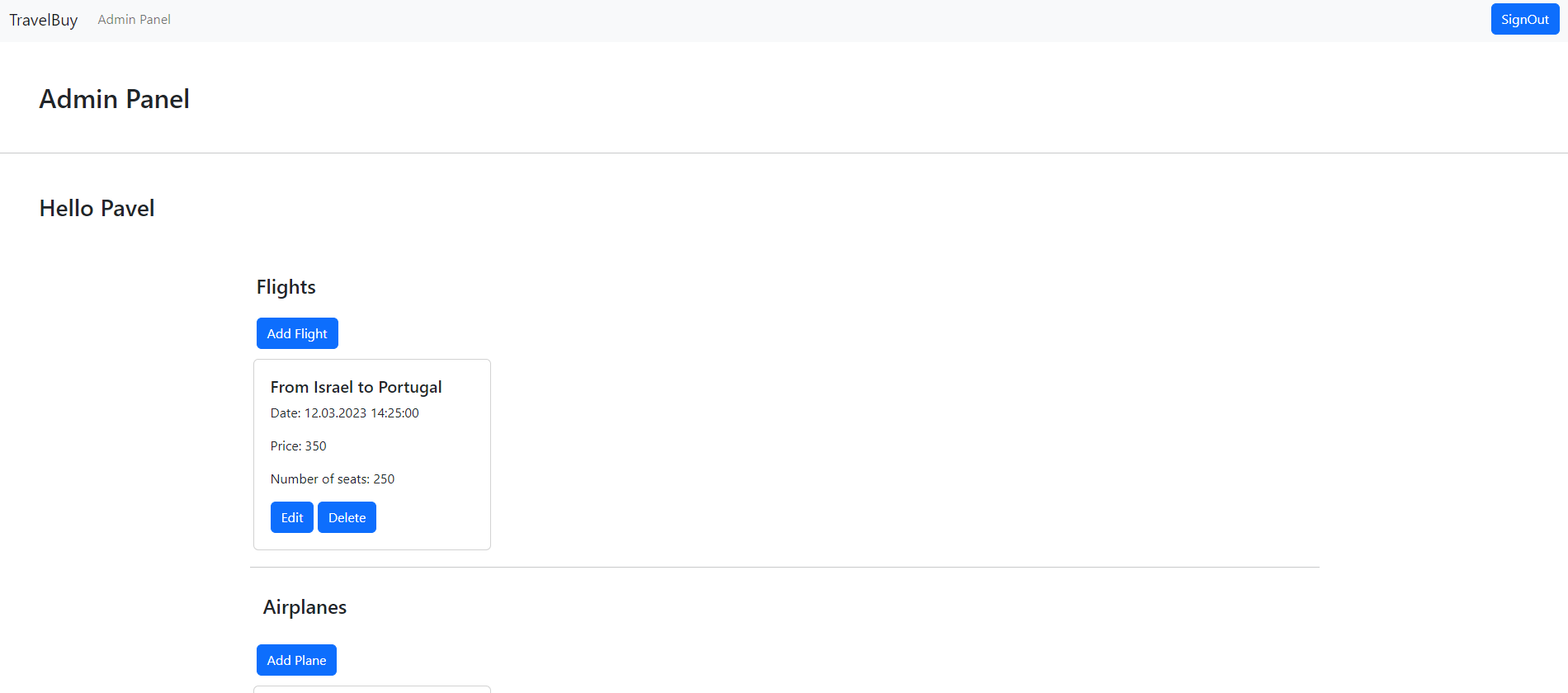GitHub - NiPavel/TravelApp