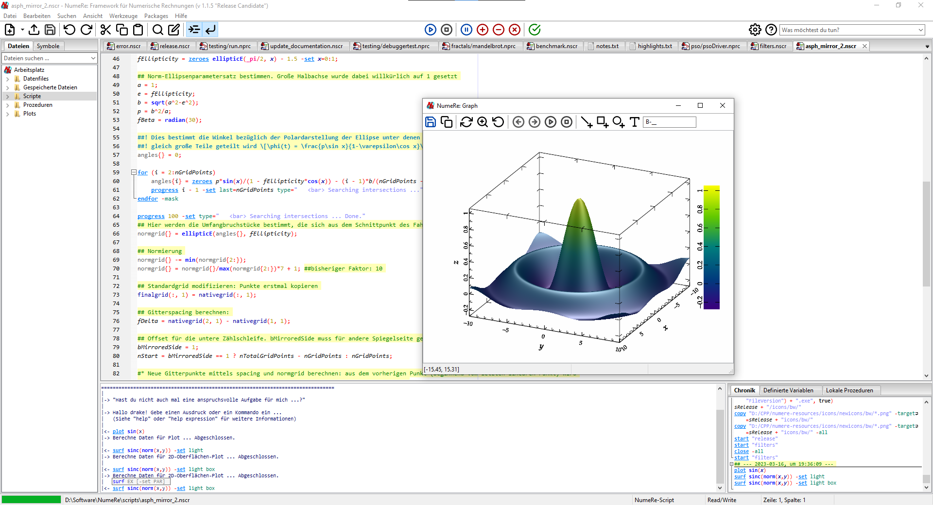 GitHub - numere-org/NumeRe: Framework for numerical computations, data analysis and visualisation