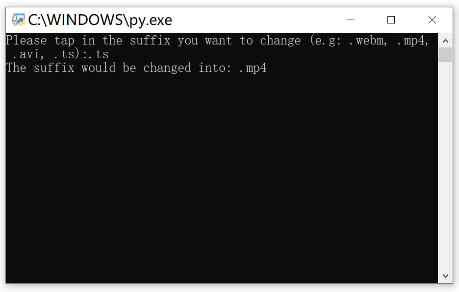GitHub - StarLiu714/Batch-Suffix-Renamer: A tool which easily change a series of file suffix for ...