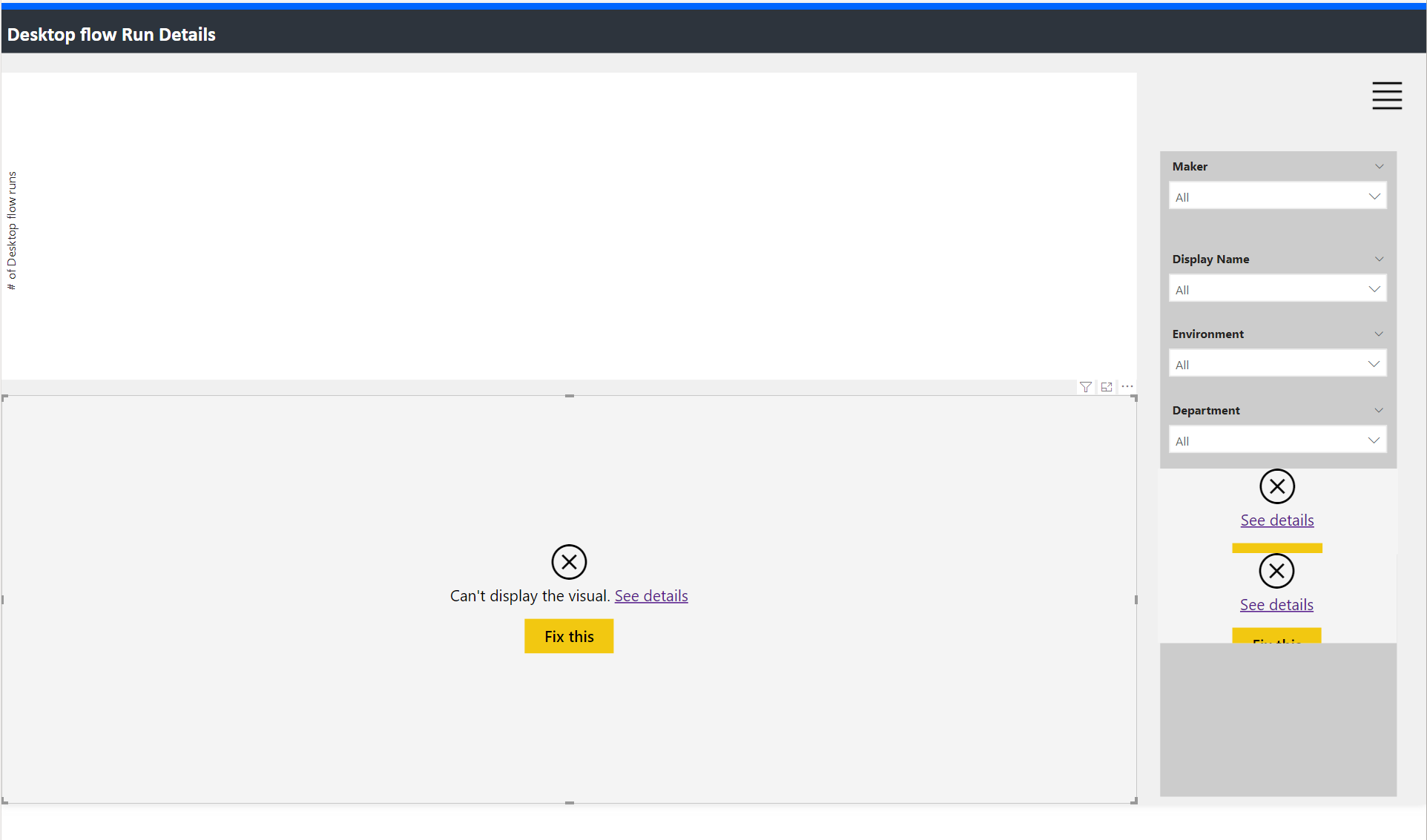 [CoE Starter Kit - BUG] Missing Fields in Power BI Dashboard for ...