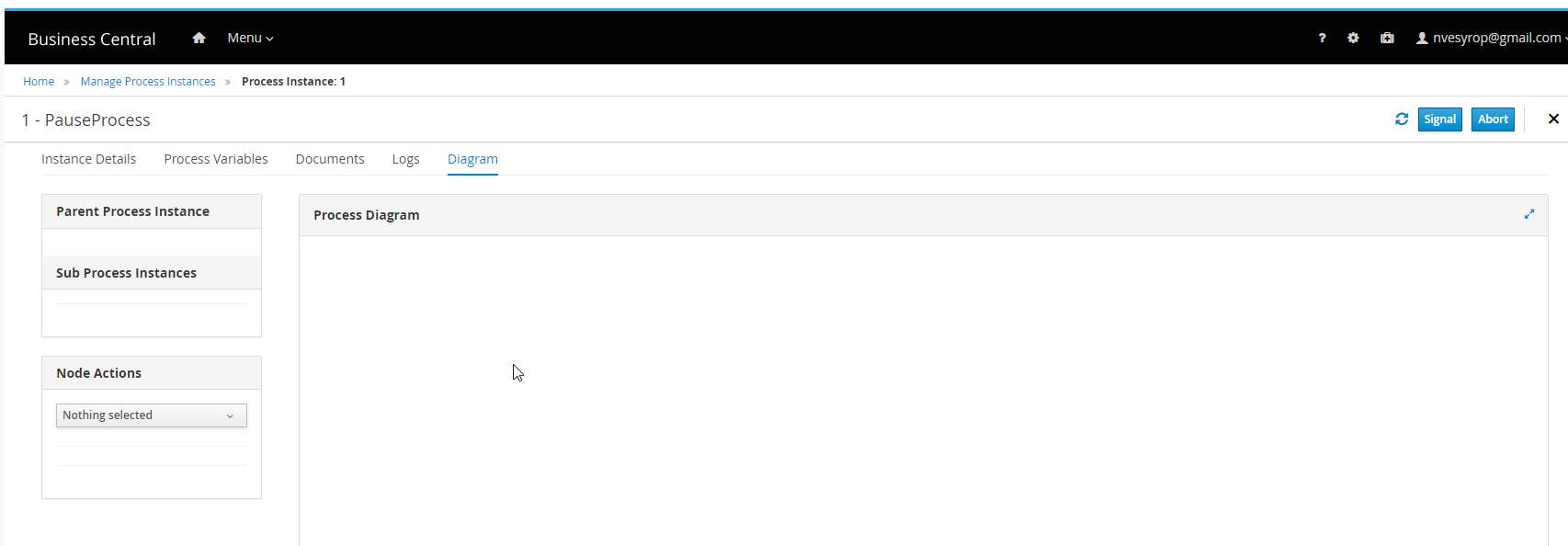 Integrated JBPM interface - No process diagram available · Issue #51 · eclipse-opensmartclide ...