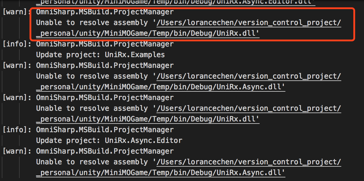 New files showing type or namespace not found but it is their · Issue ...
