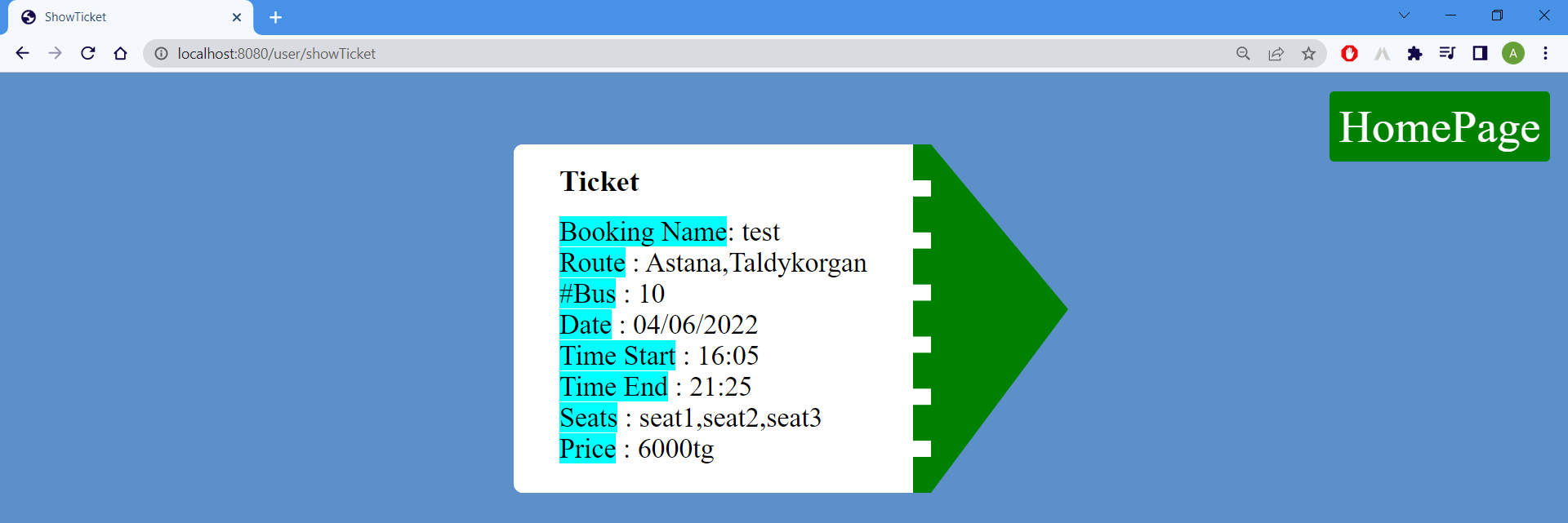 GitHub - alibekbirlikbai/Ticket-booking-system: Full-stack ...