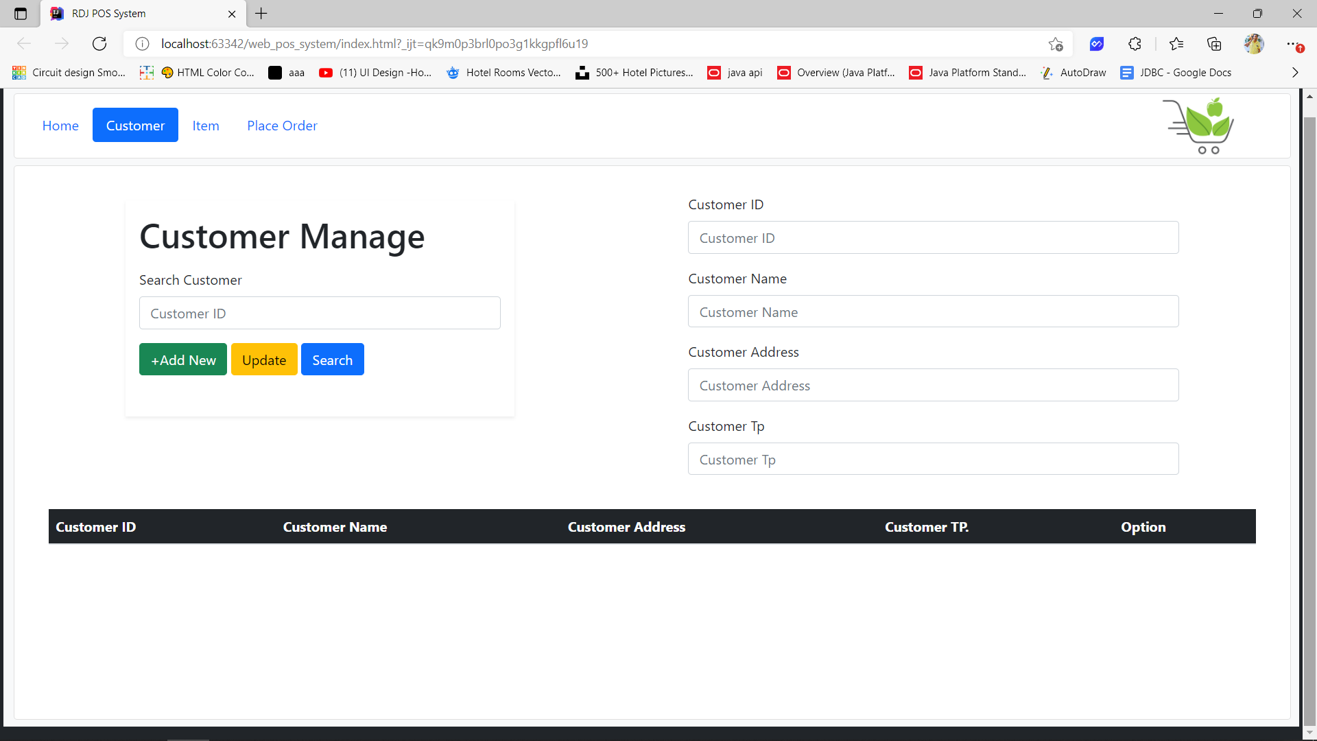 GitHub - RasinthaDilshanJayarathne/web_pos_system: This is a Web-based ...