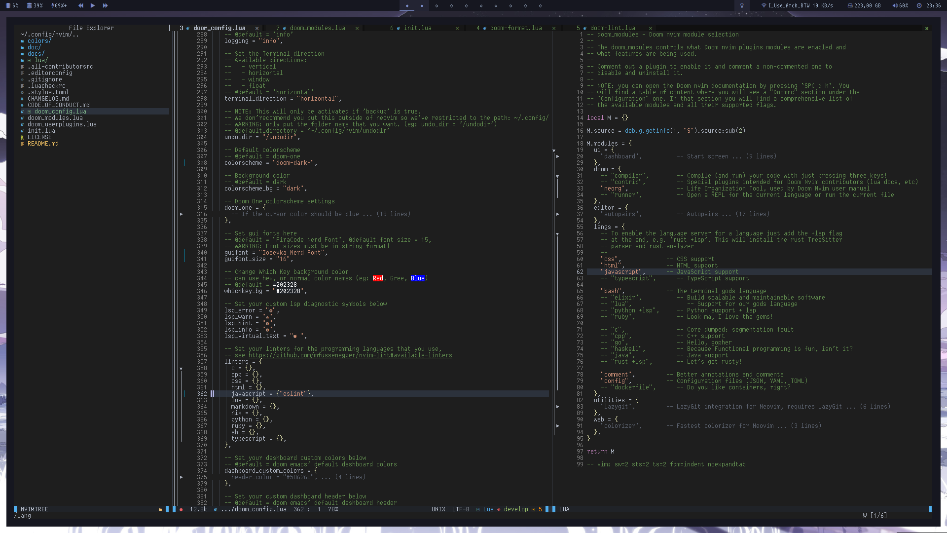 How to add a linter for a language · Issue #199 · doom-neovim/doom-nvim · GitHub