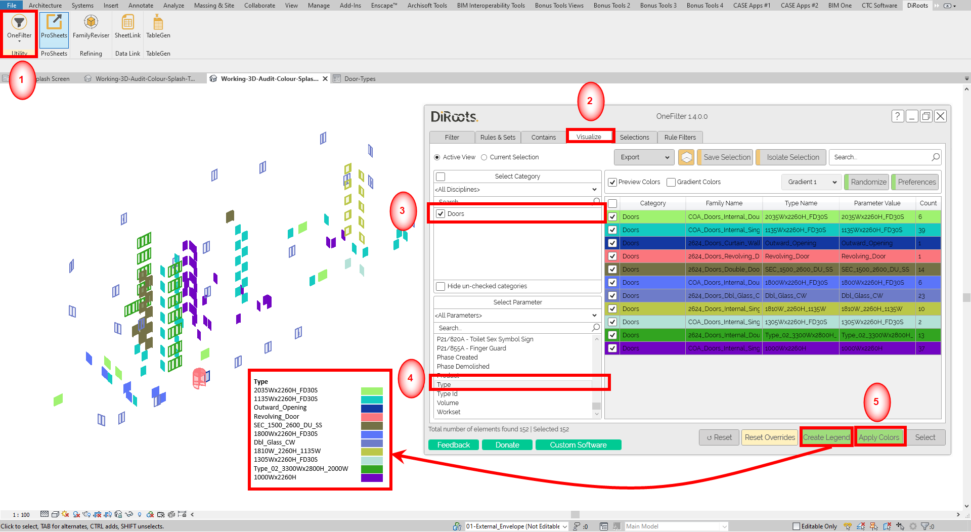 pyRevit Colour Coding addin for Architects · Issue #473 · pyrevitlabs ...