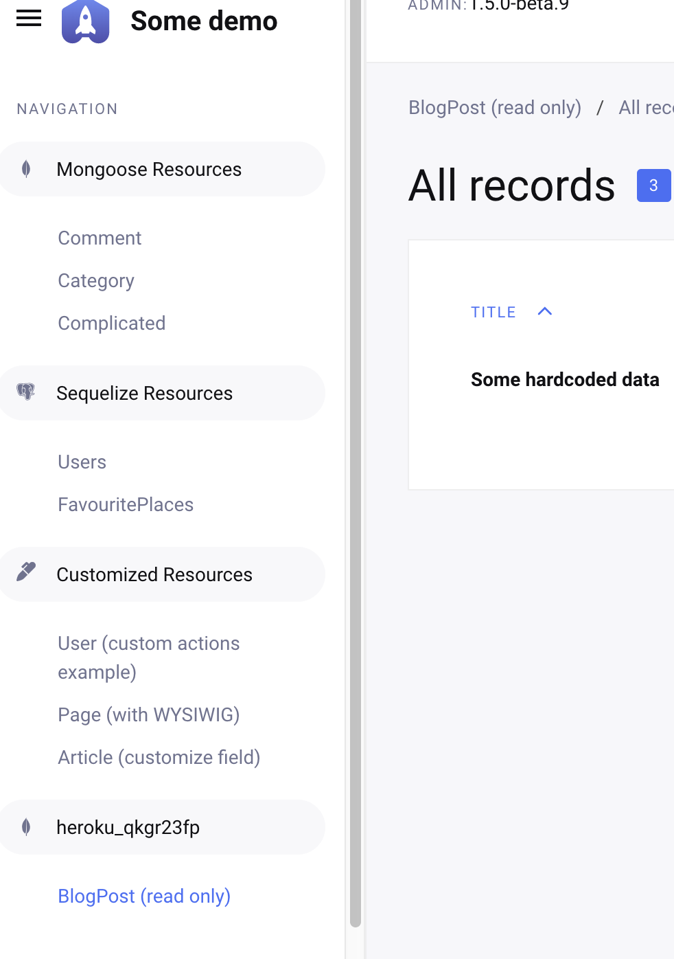 Is current admin-bro able to add custom page at side bar? · Issue #228 · SoftwareBrothers ...
